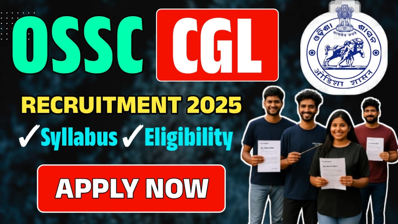 OSSSC CRE Recruitment 2026 (Short Notice) - Apply Online